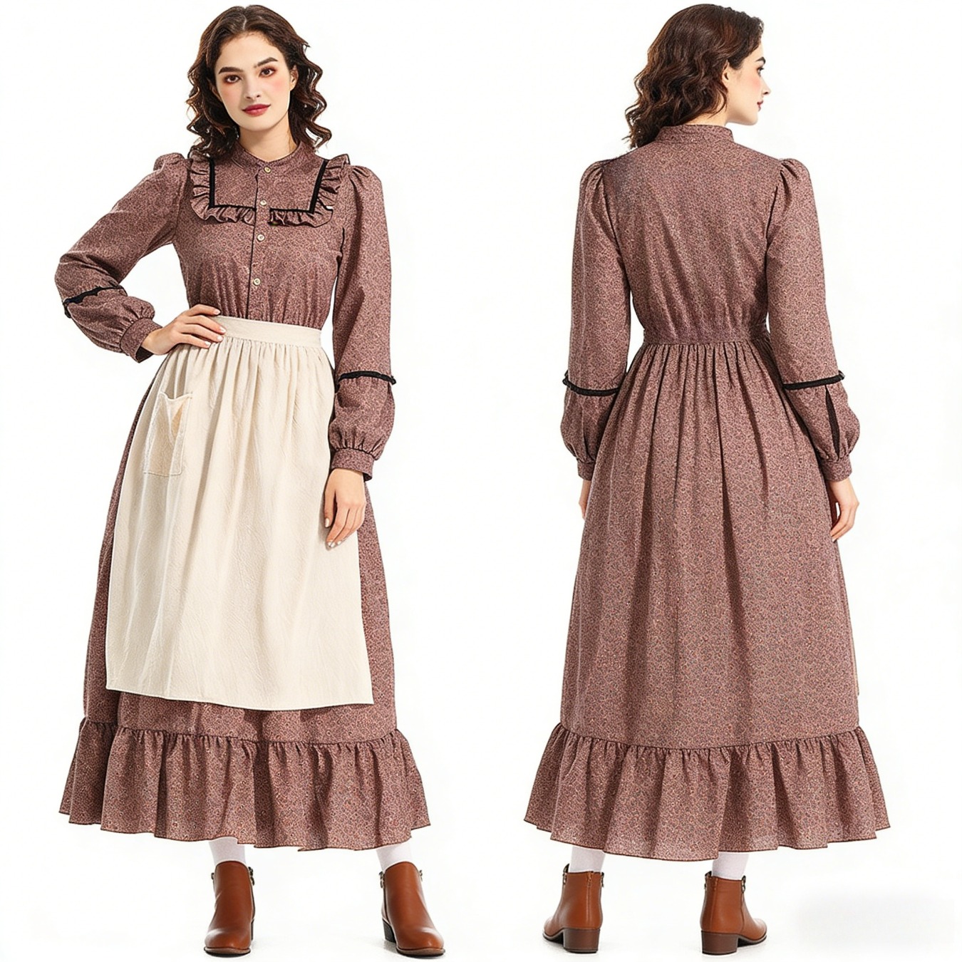 cottagecore dress sold on Temu United States