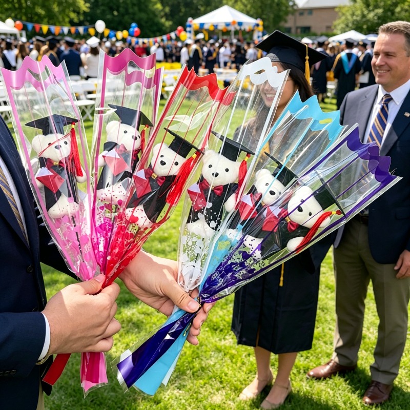 graduation bear sold on Temu United States