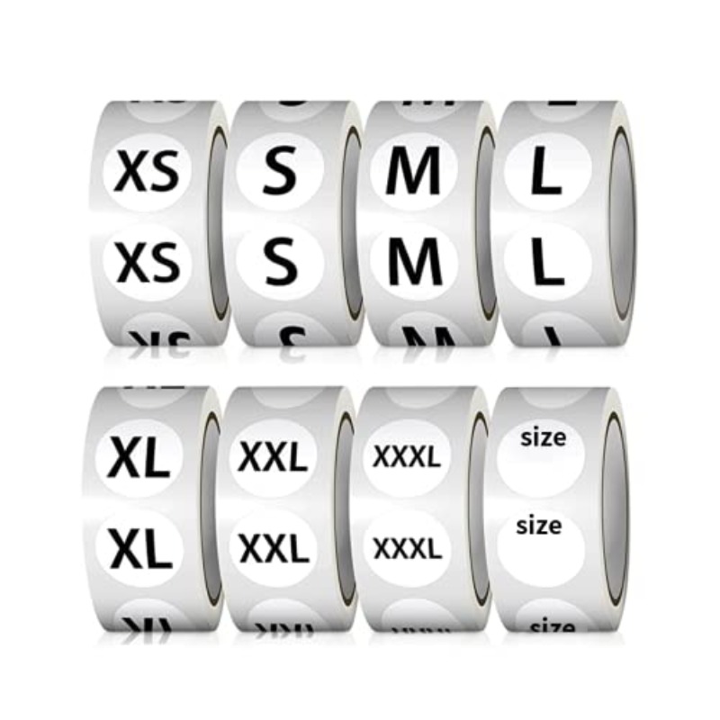 clothing size chart sold on Temu United States