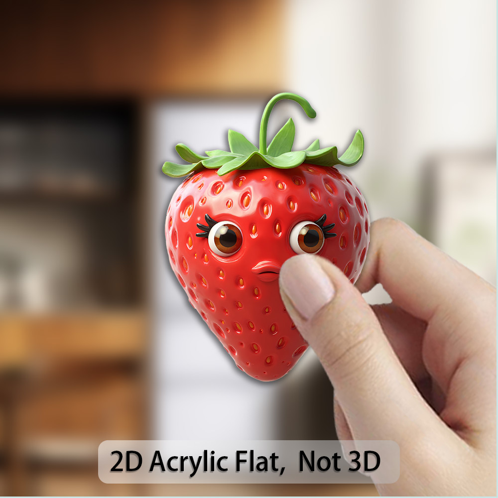 fruit refrigerator magnets sold on Temu United States