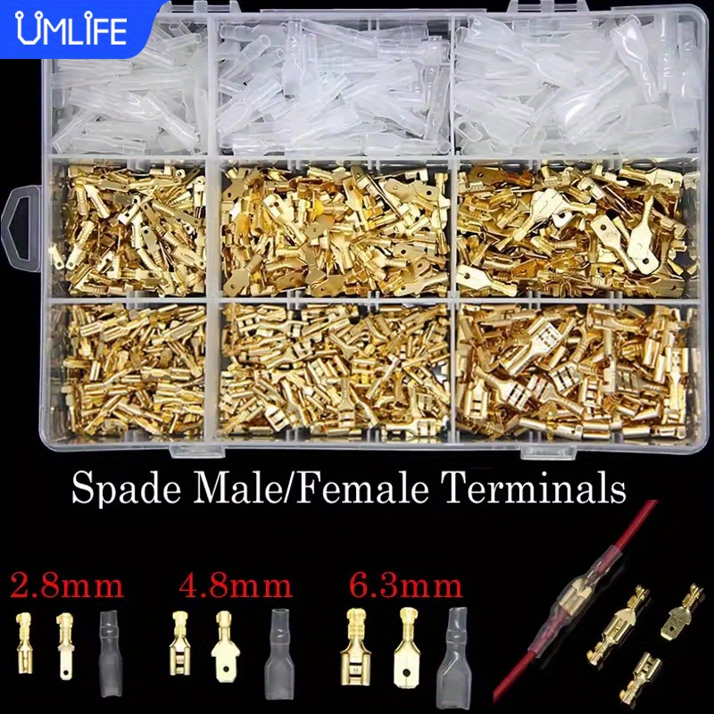 CCTV Cable Connectors Screwfix 540X Assortment Terminals Set Electrical ...