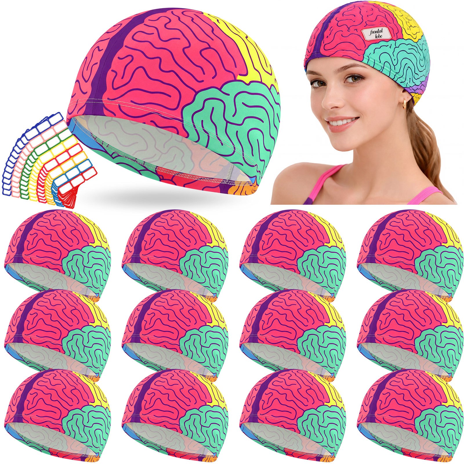 brain hat sold on Temu United States