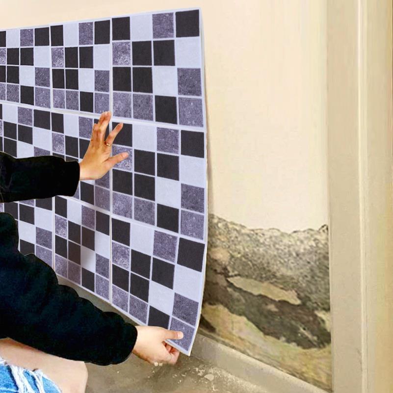 diy mosaic tile transfer stickers kitchen bathroom home - Temu