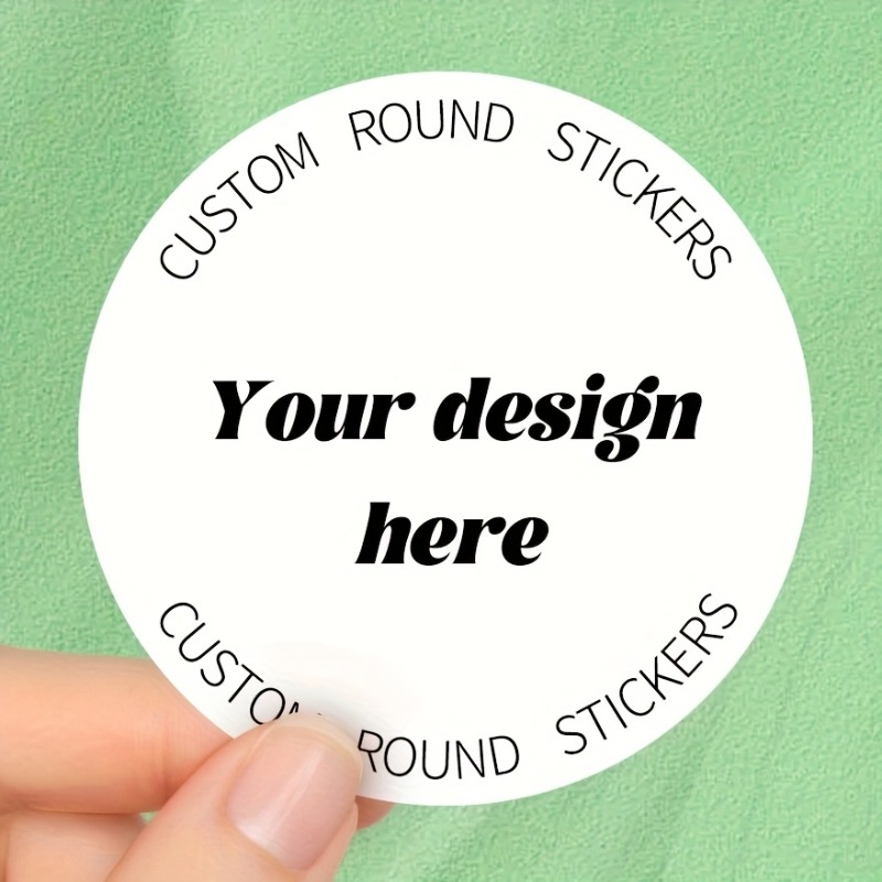 waterproof personalized stickers sold on Temu United States