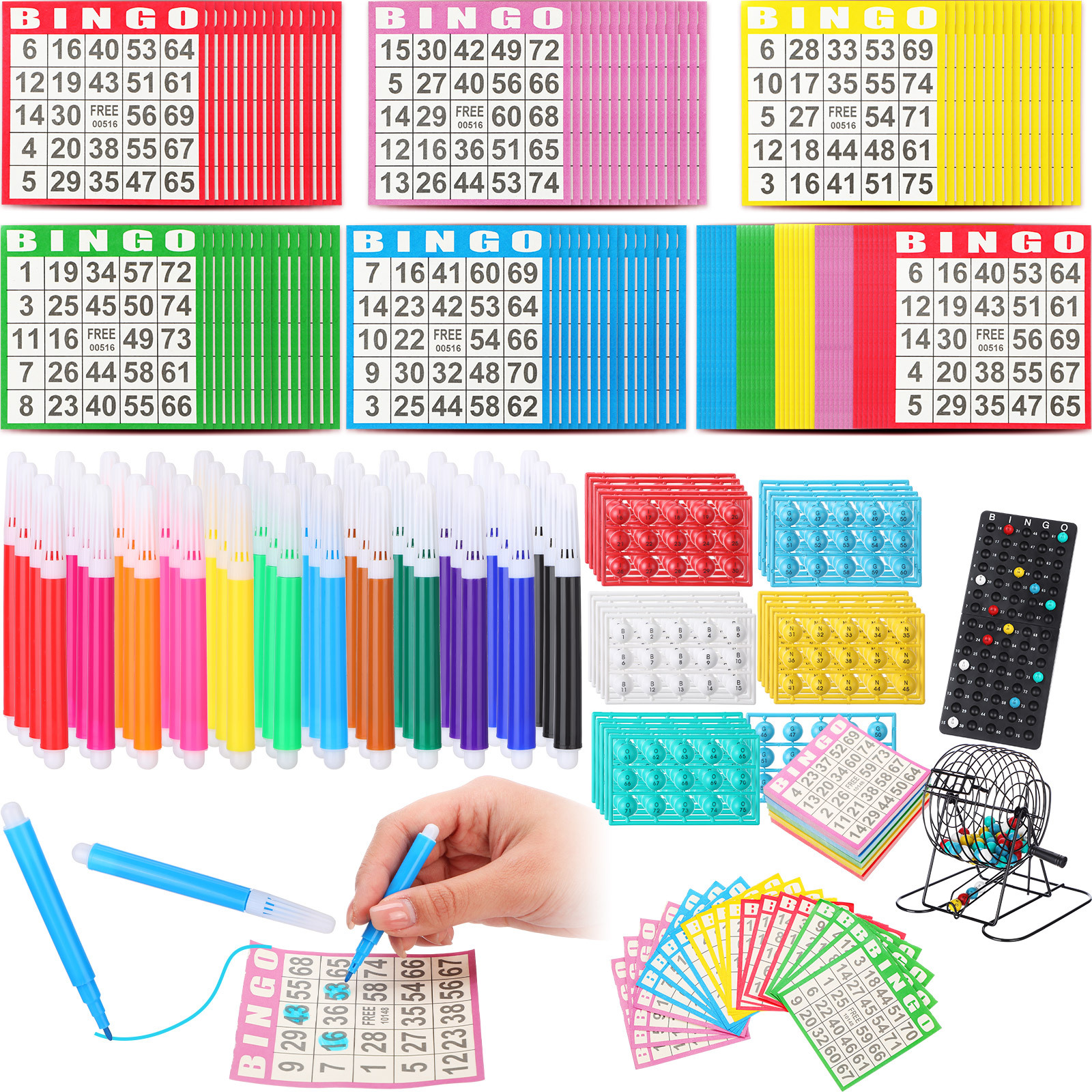 bingo games sold on Temu United States