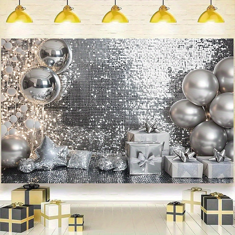 Silver Party Decoration Ideas