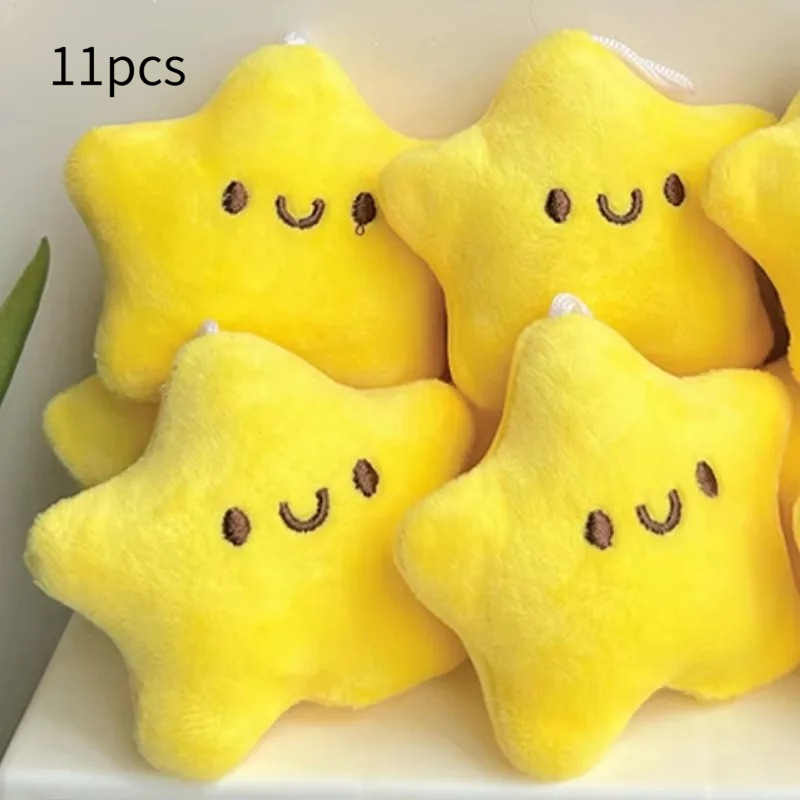 star keychain plush sold on Temu United States