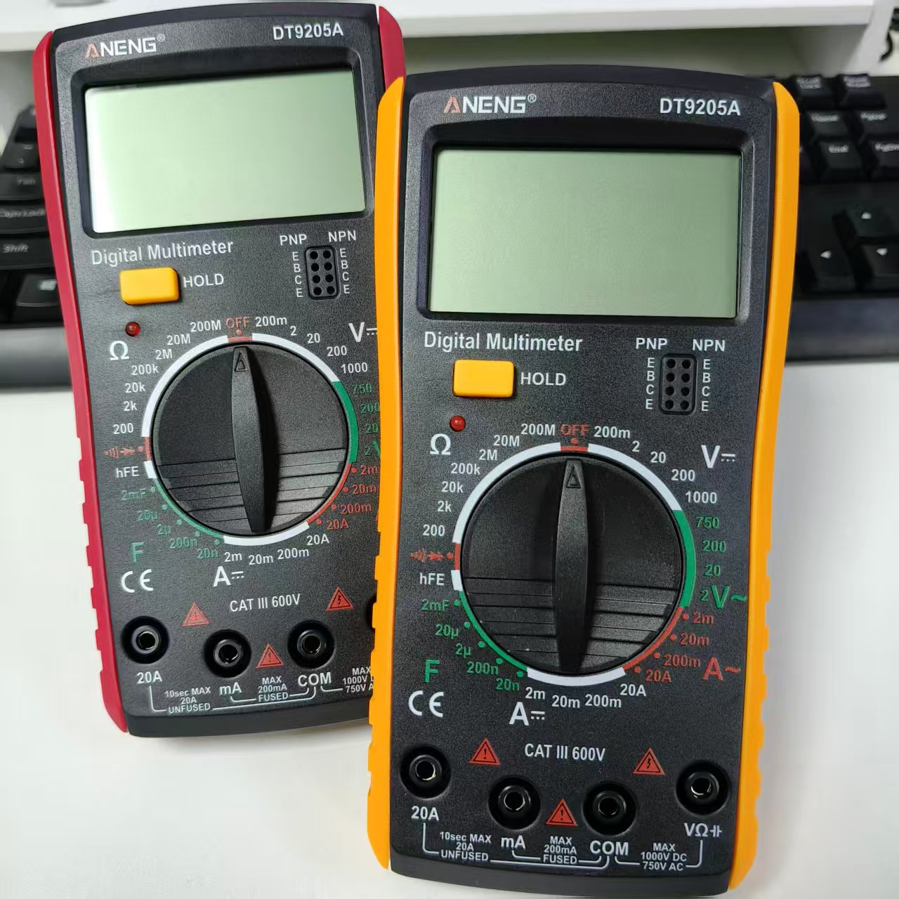 multimeter and voltage tester sold on Temu United States