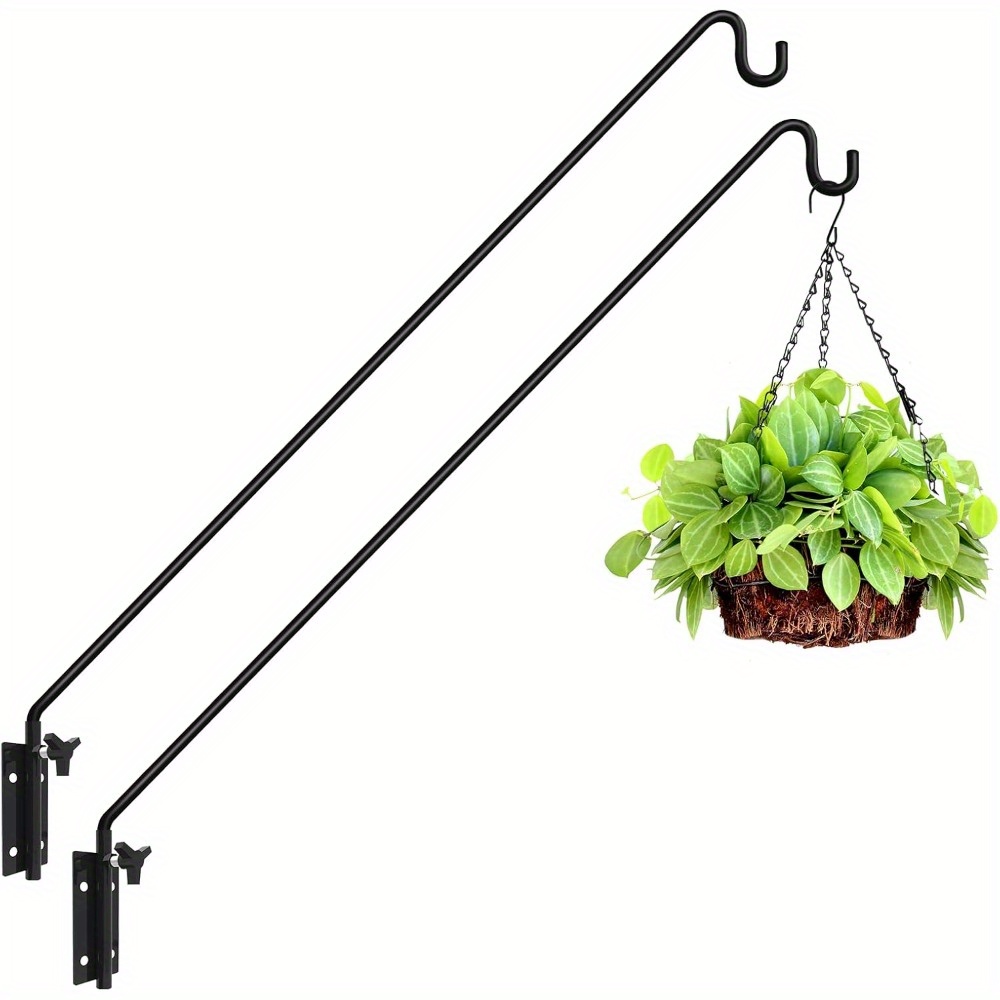 12 Inch Plant Hanger ABKO-12 Inch 2 Pack Swivel Plant Hangers Outdoor ...