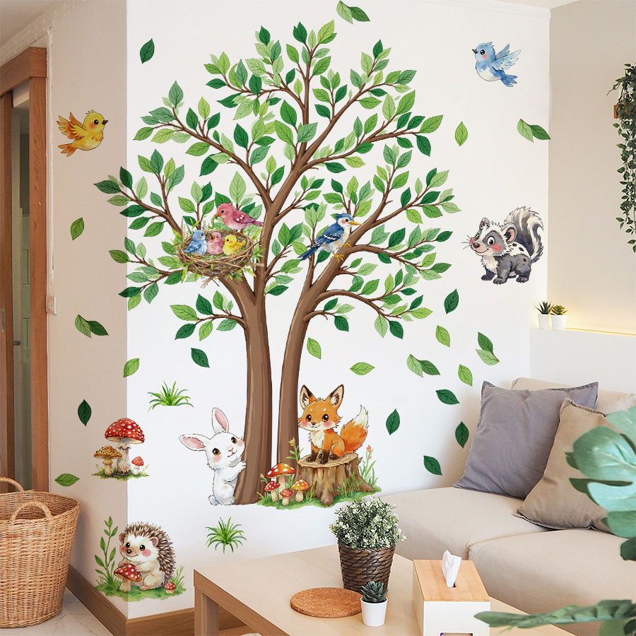 nursery wall decals sold on Temu United States