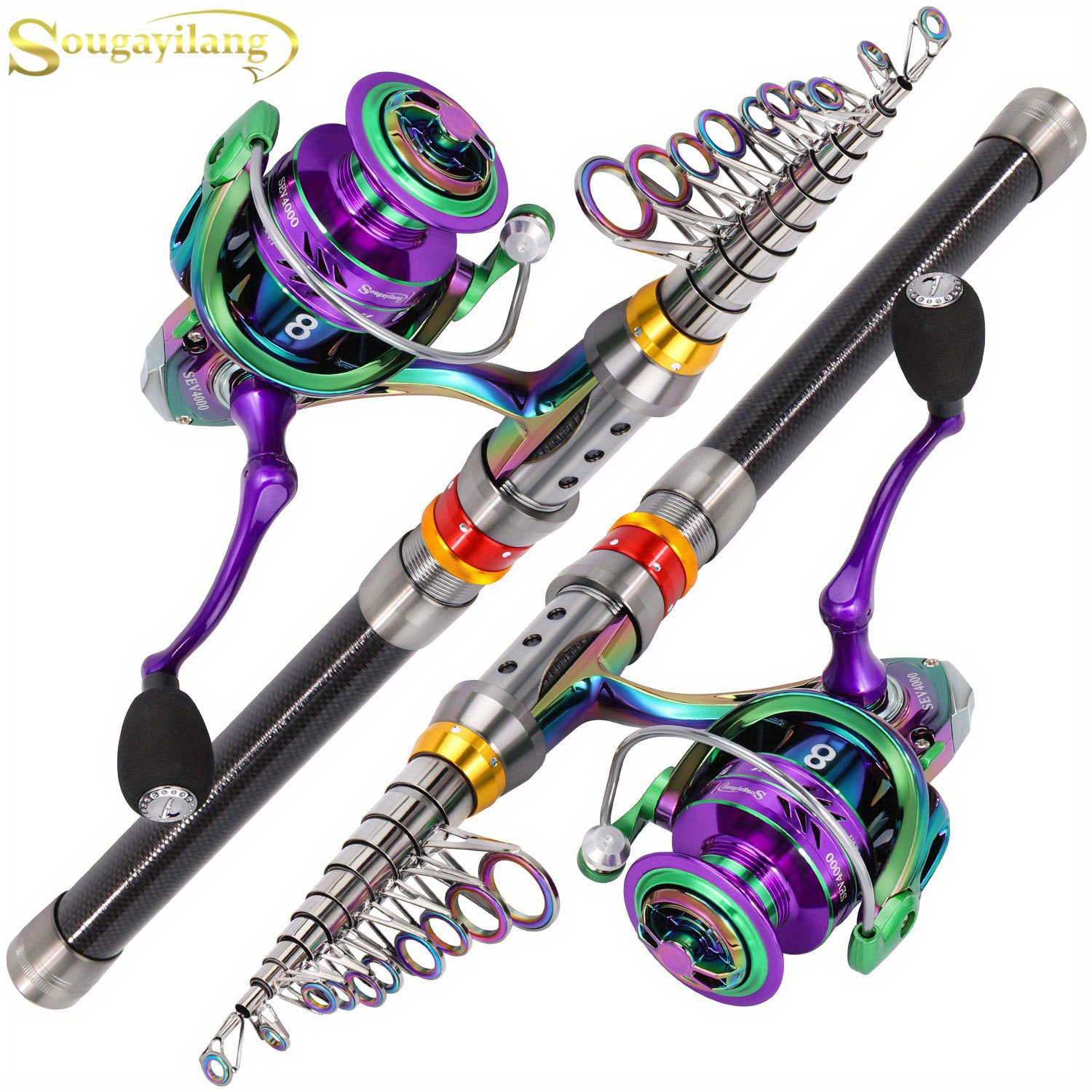 fishing rods and gear sold on Temu United States