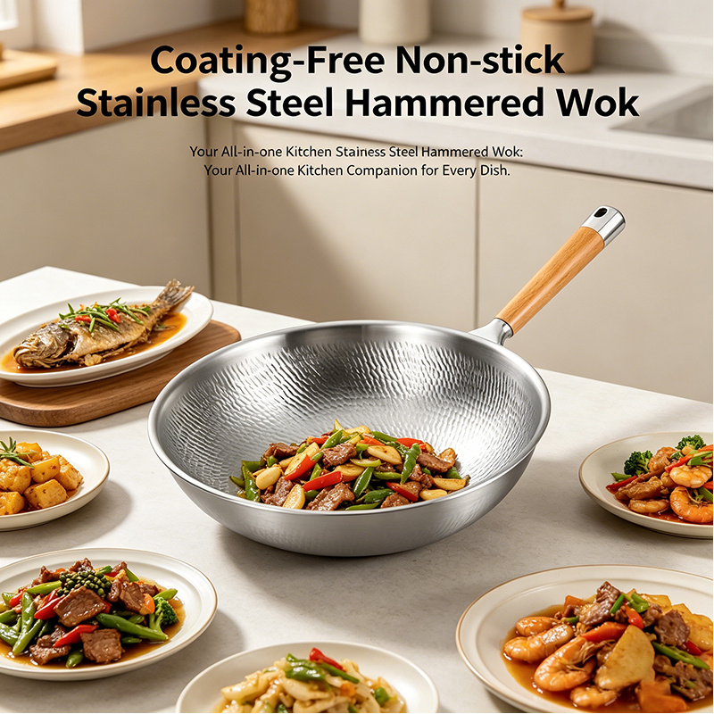 stainless steel cookware sold on Temu United States