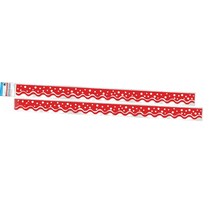 Double sided Scalloped Lycra Edge Borders Cherry Pattern - Temu