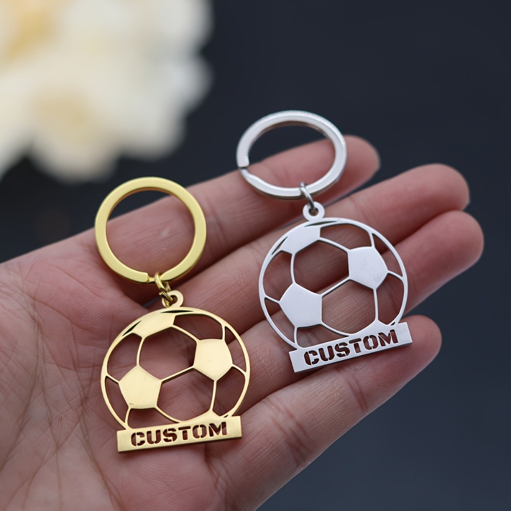 soccer ball keychain sold on Temu United States