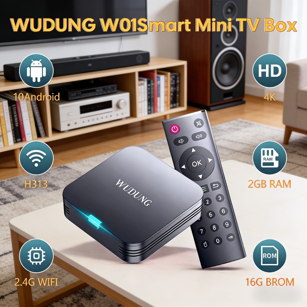 tv box sold on Temu United States