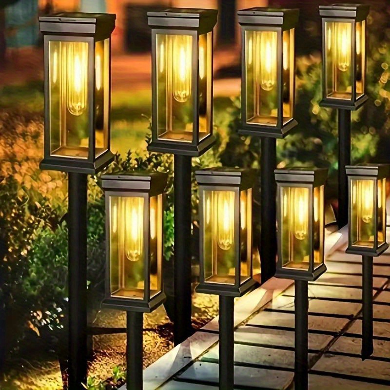 outdoor solar lights sold on Temu Canada