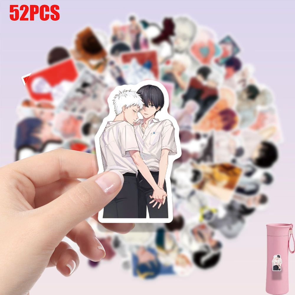 anime stickers sold on Temu United States