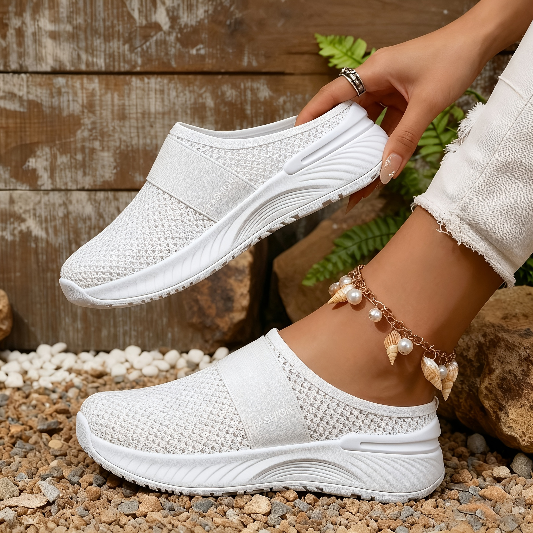 backless shoes sold on Temu United States