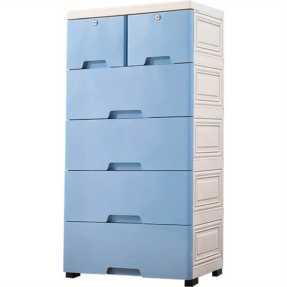 plastic dresser for bedroom sold on Temu United States