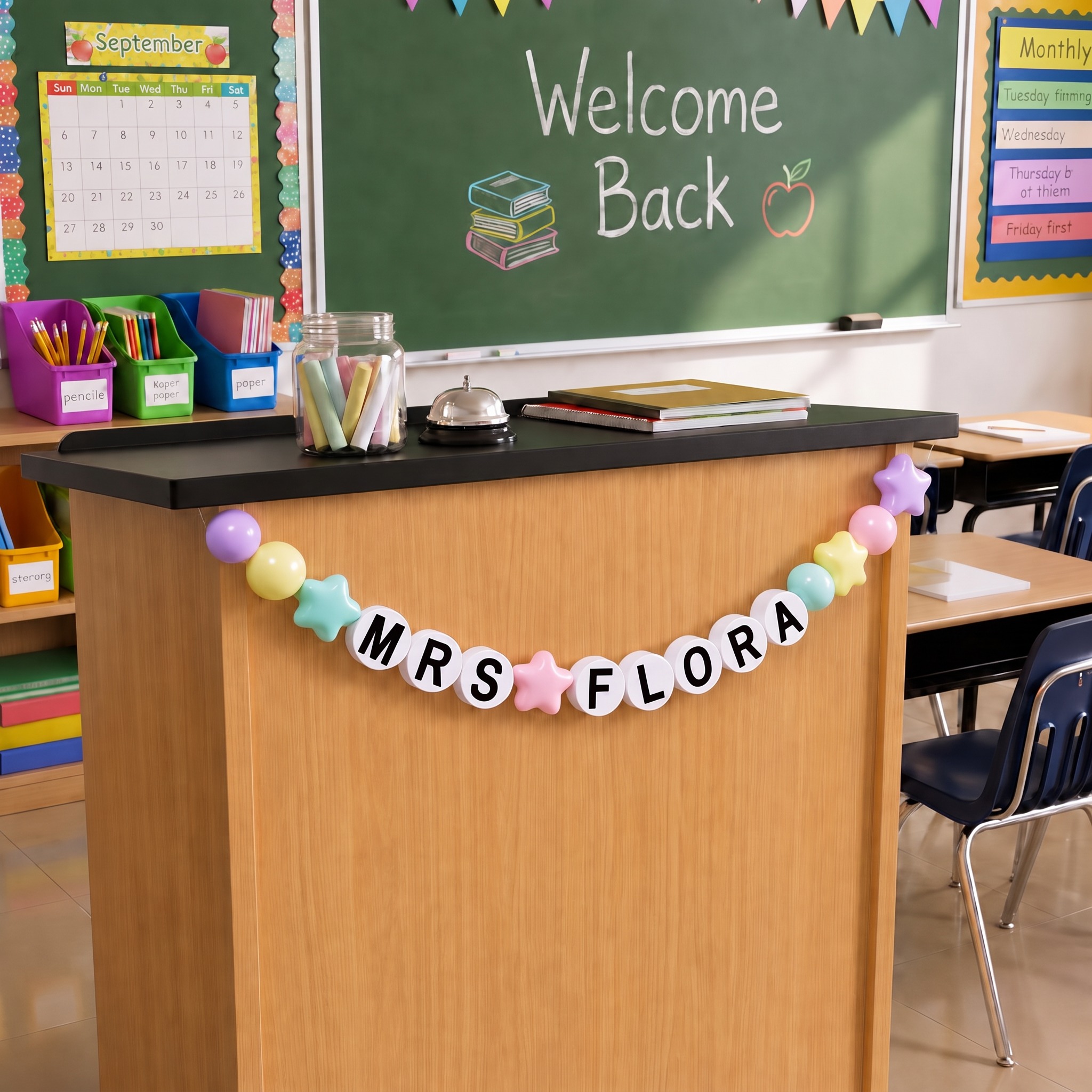 classroom bulletin board decorations sold on Temu United States