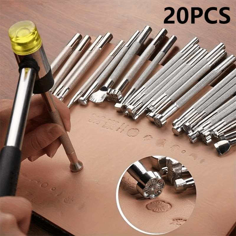 leather crafting tools sold on Temu United States