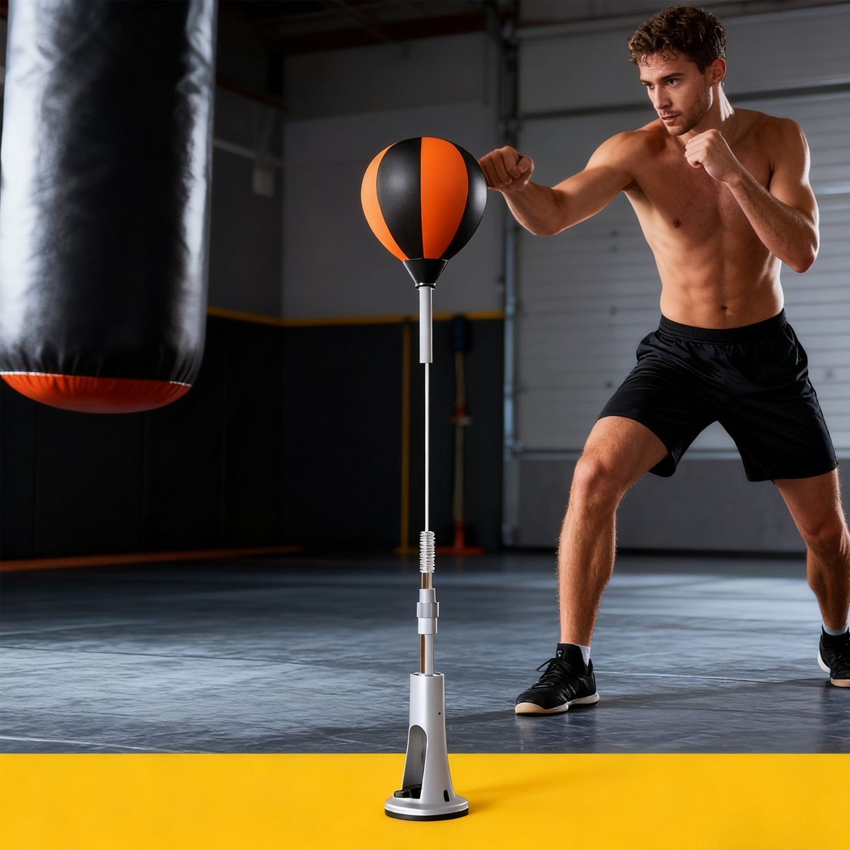 standing punching bag sold on Temu United States