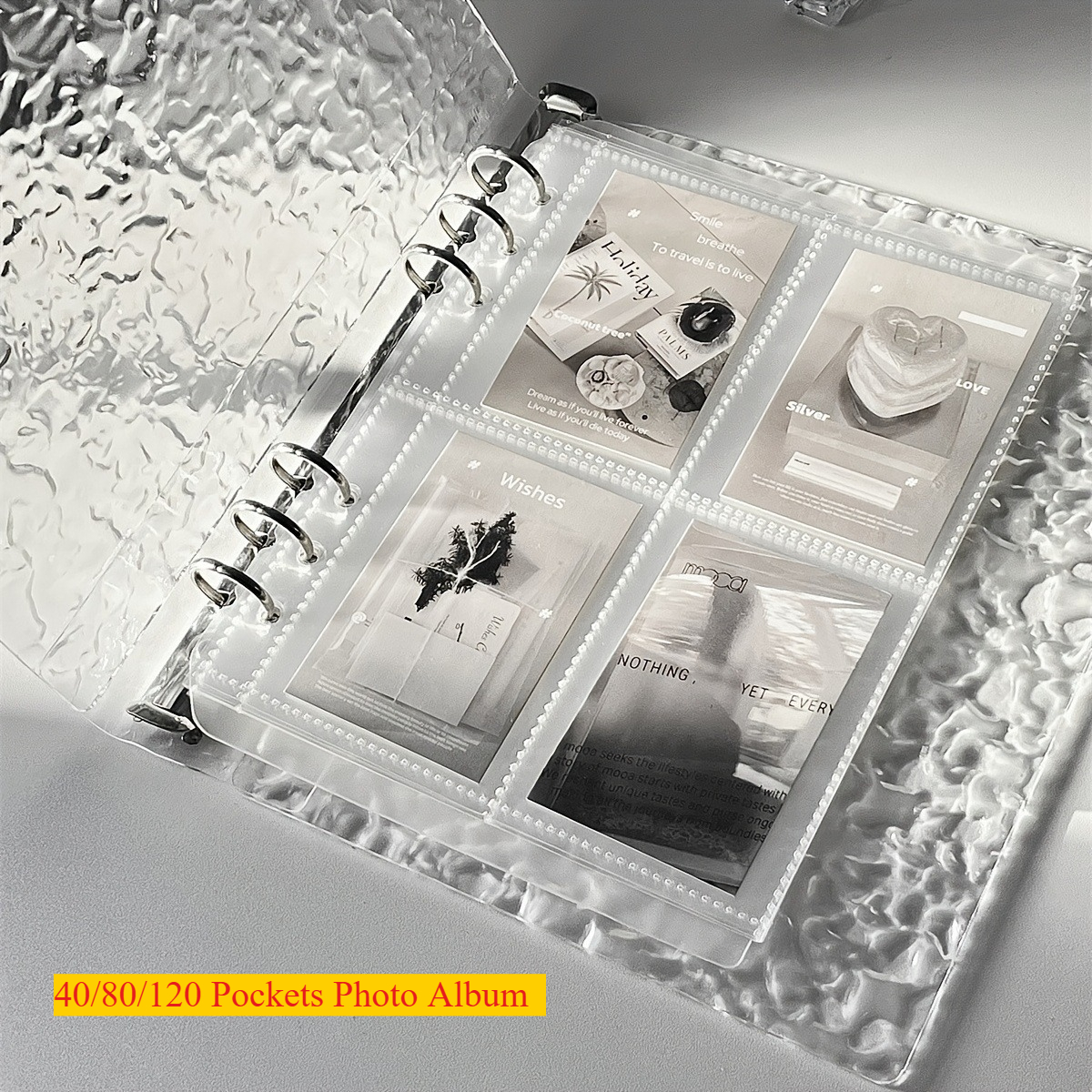 photocard binder sold on Temu United States