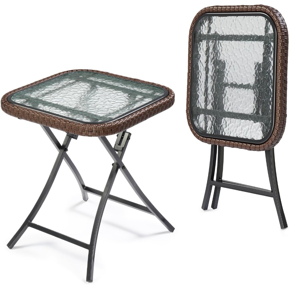 folding side tables small sold on Temu United States