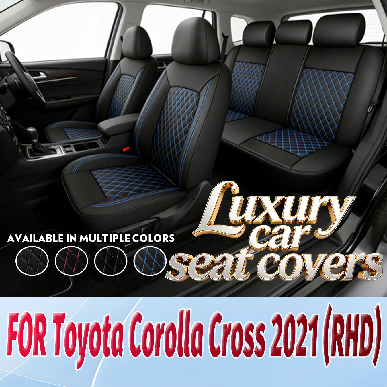 corolla seat covers sold on Temu United States