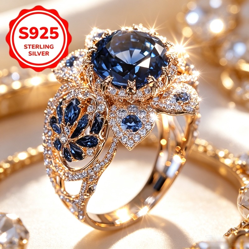 blue rings women sold on Temu United States