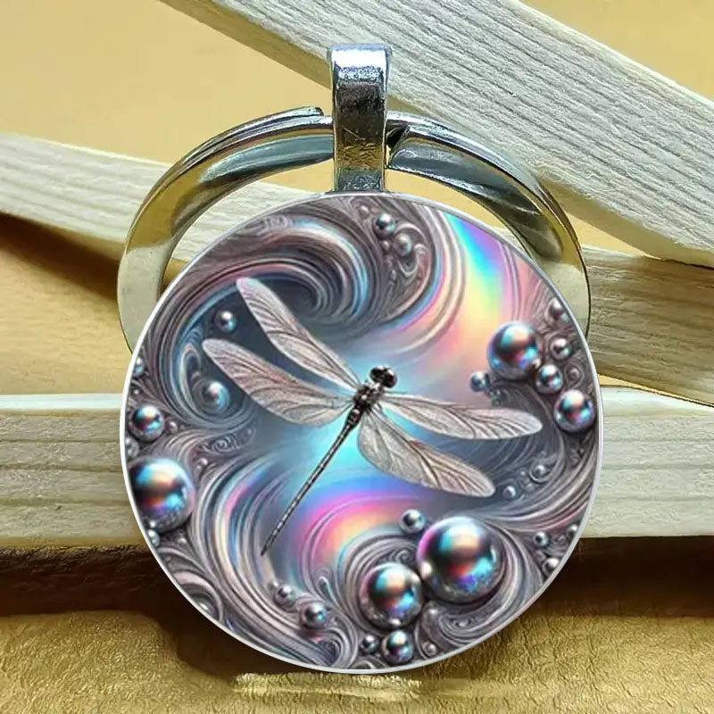 dragonfly keychain sold on Temu United States