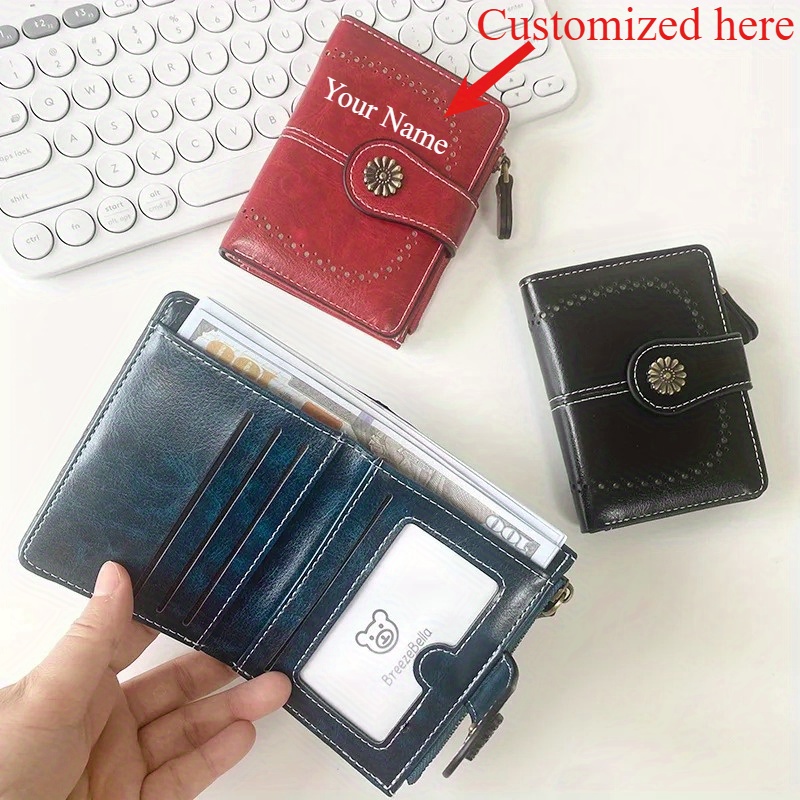 women wallets sold on Temu United States
