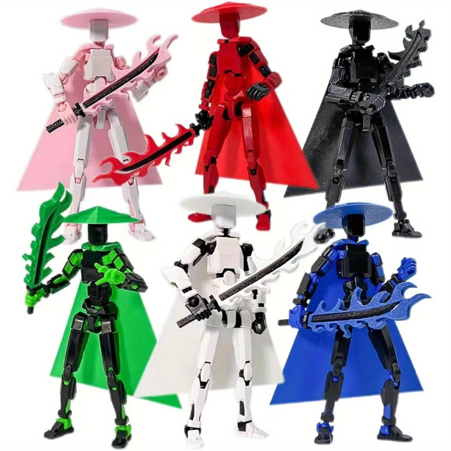dummy 13 action figure sold on Temu United States