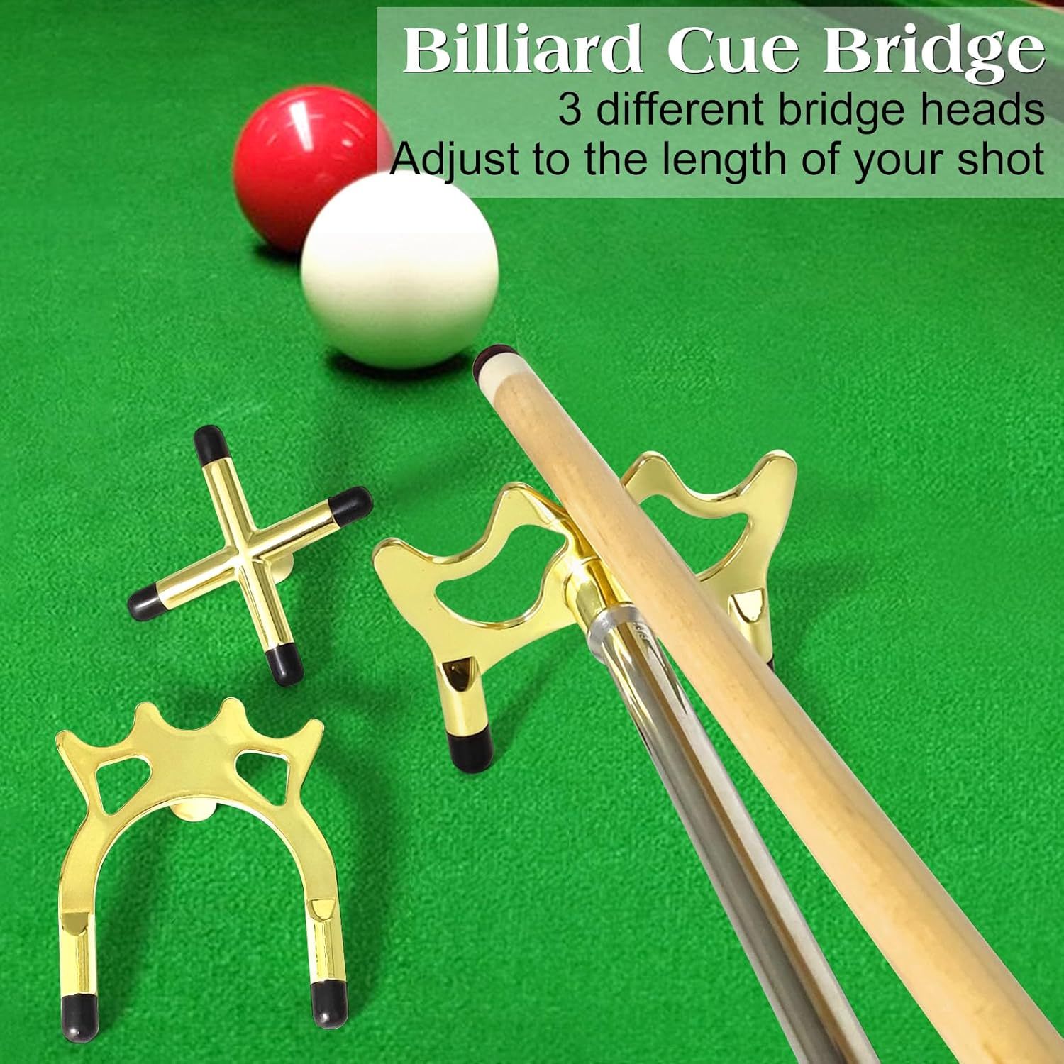 Billiards Pool Accessories Bridge Mate For Pool Cue Harayaa Retractable ...