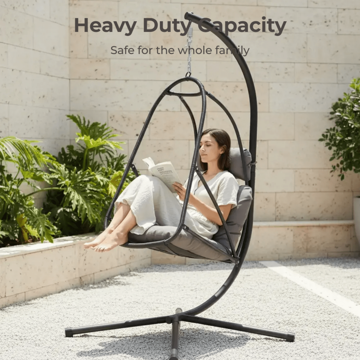egg chair stand sold on Temu United States