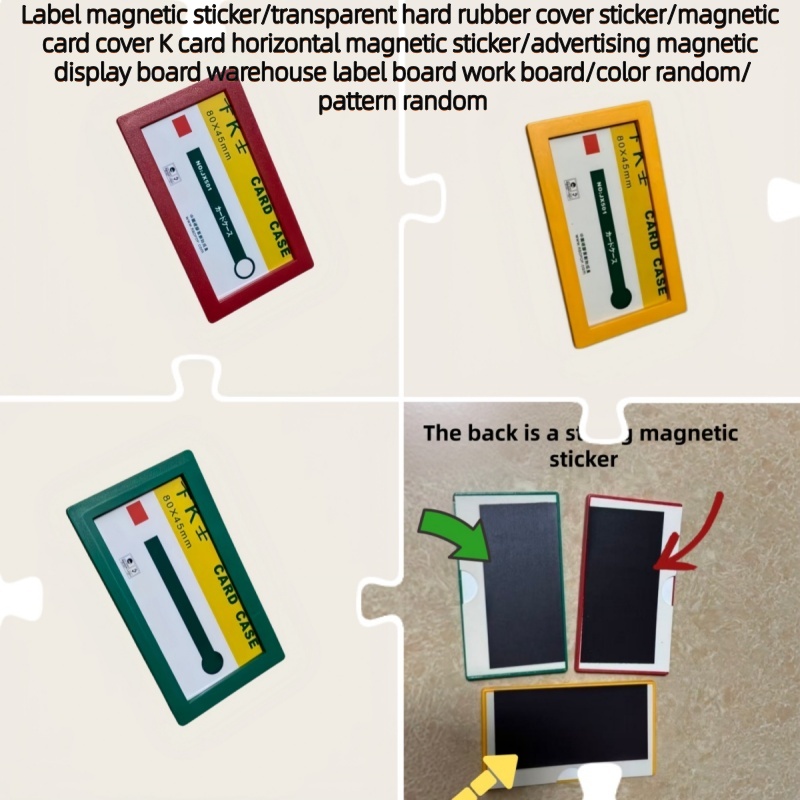 magnetic label holders sold on Temu United States