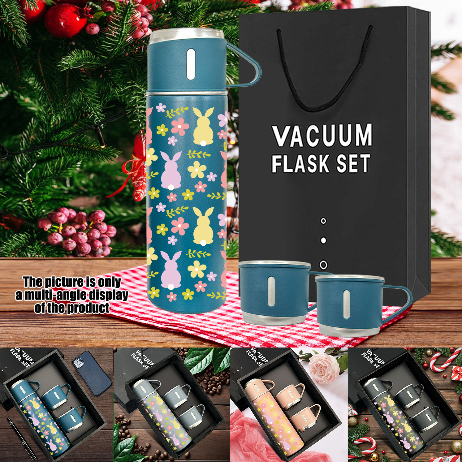 thermal mug set sold on Temu United States