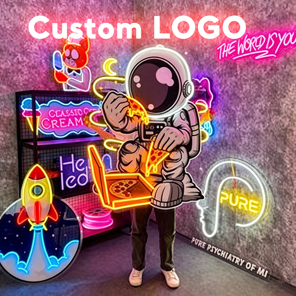 personalised neon sign sold on Temu United States