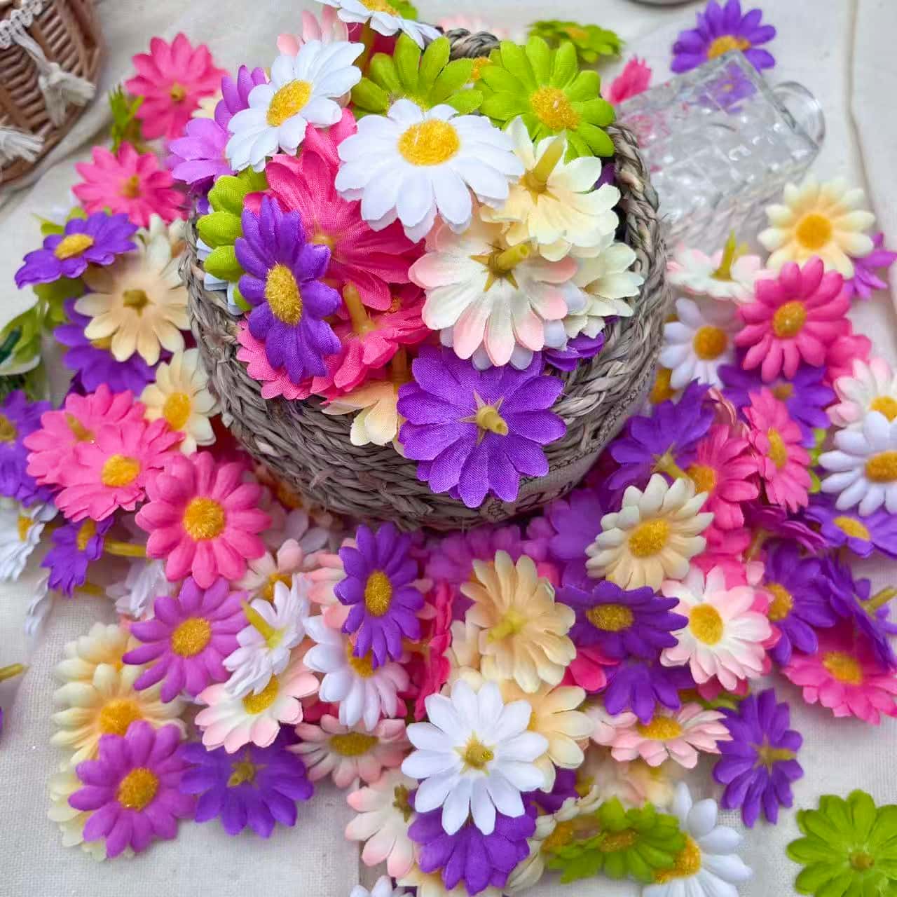 craft flowers sold on Temu Australia