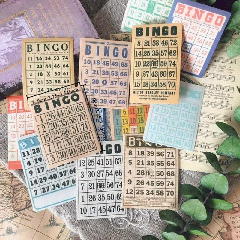bingo card sold on Temu Canada
