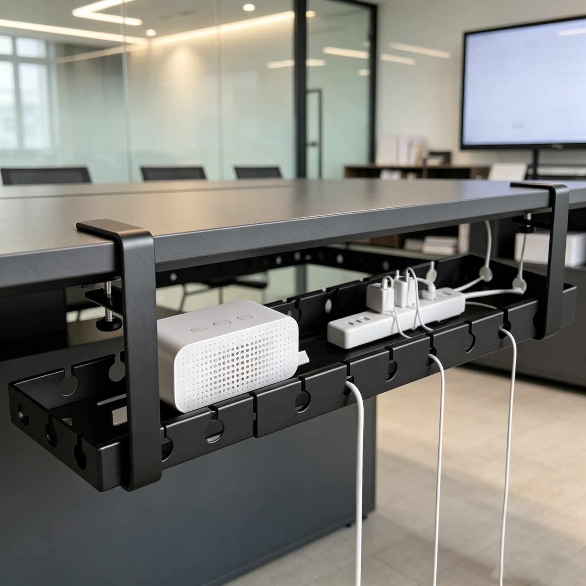 cable management under desk sold on Temu United States