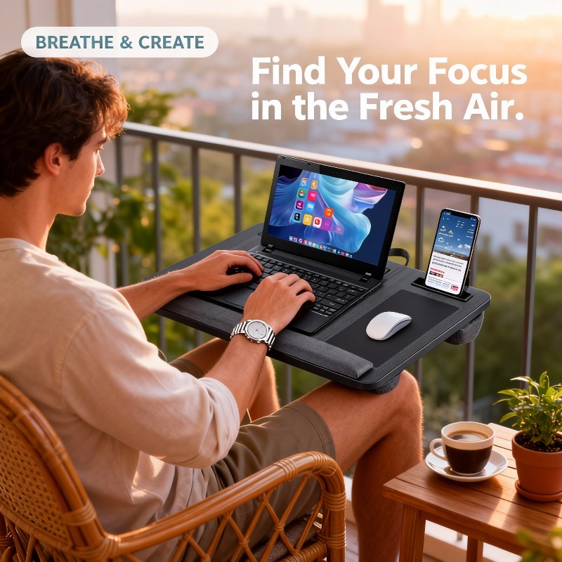 multifunctional laptop desk sold on Temu United States