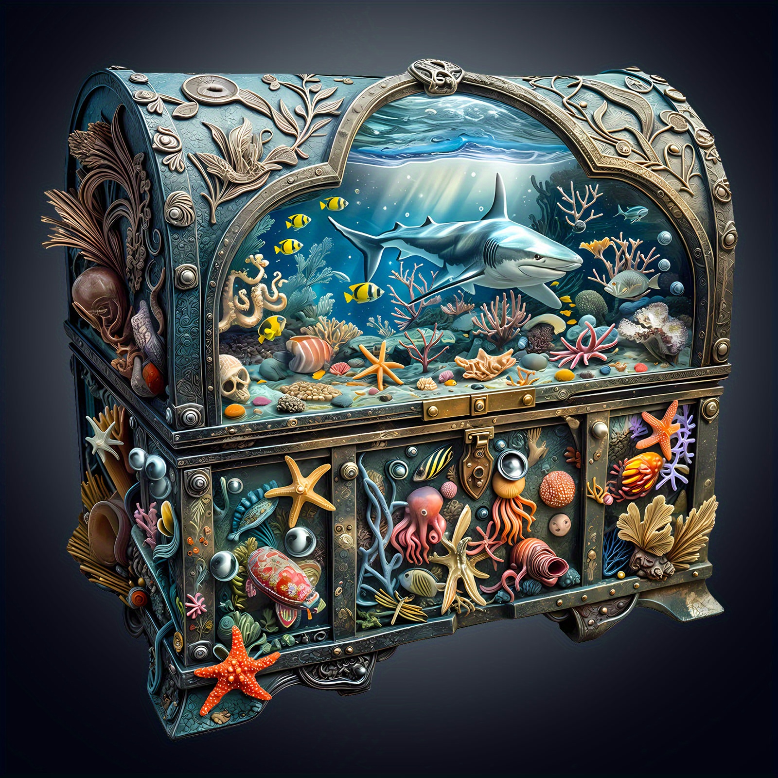 wooden puzzle sold on Temu United States