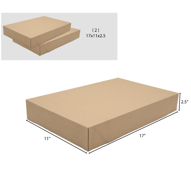 Brown Paper Folding Christmas Gift Boxes Assorted - Temu