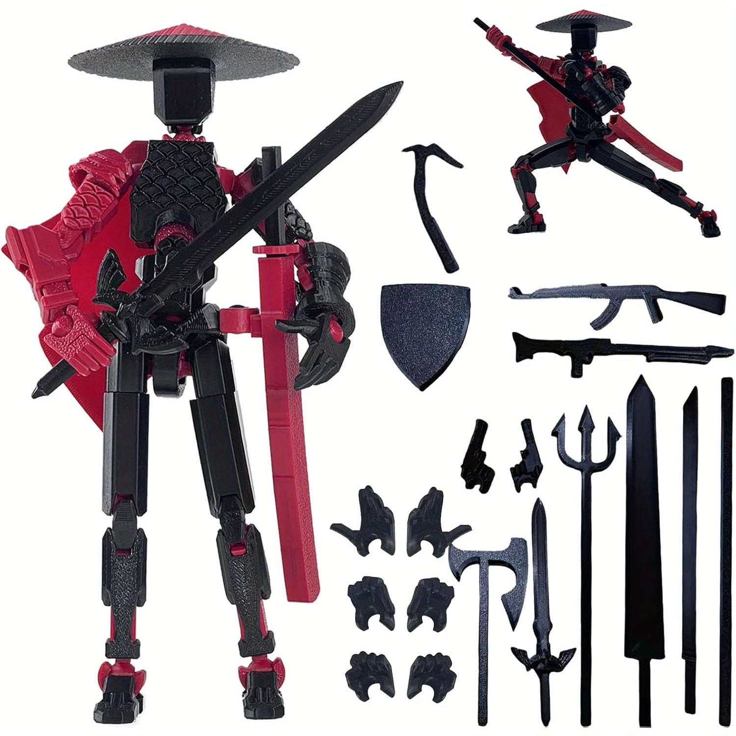 dummy 13 action figure sold on Temu United States