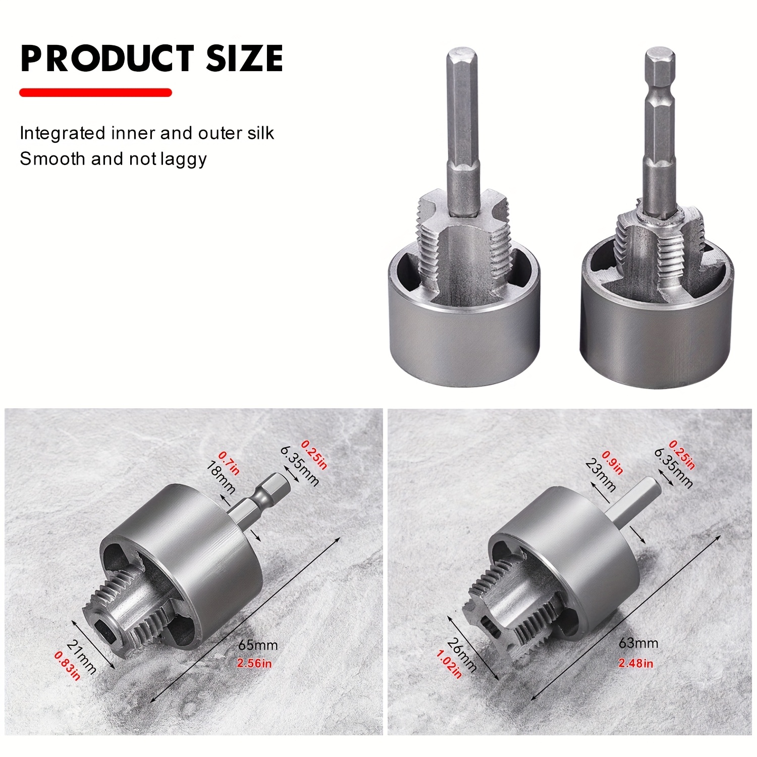 pipe threading tools sold on Temu United States