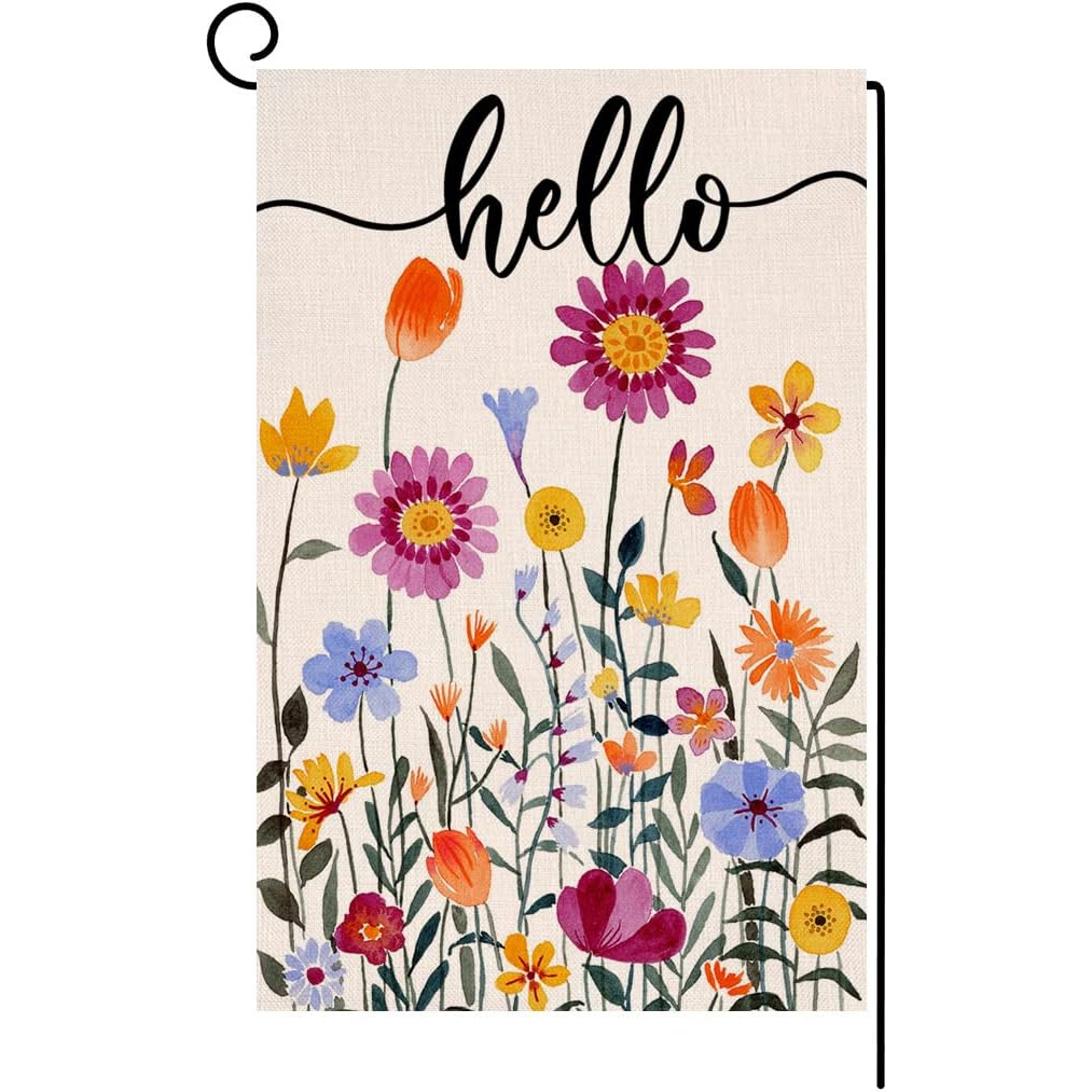 garden flags sold on Temu United States