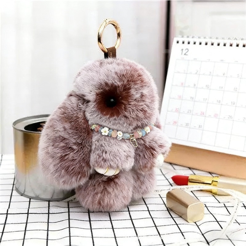 bunny keychain sold on Temu United States