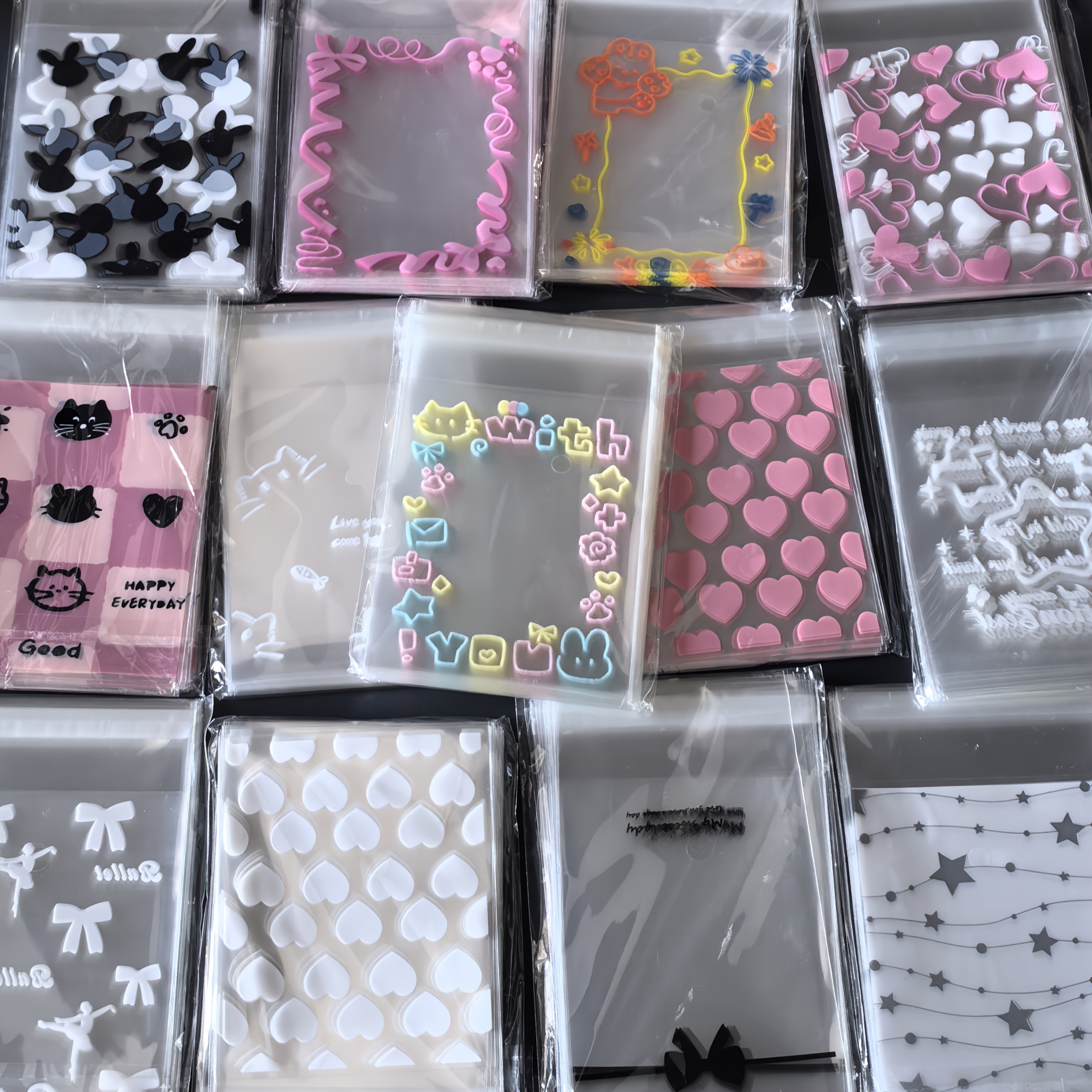 photo card sleeves sold on Temu United States