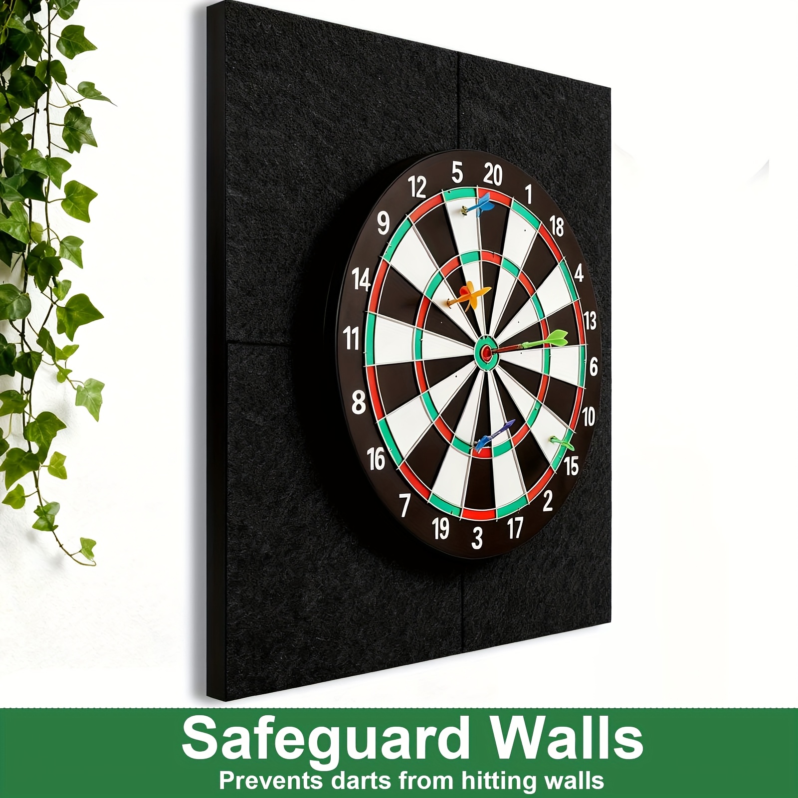 dartboard wall protection sold on Temu United States